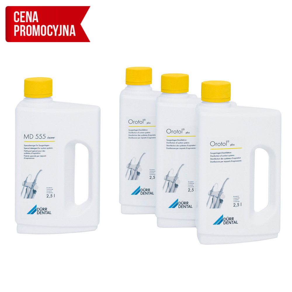 Orotol Combi-Set Orotol Plus / MD 555 Cleaner - HIGIENA - DURR DENTAL ...